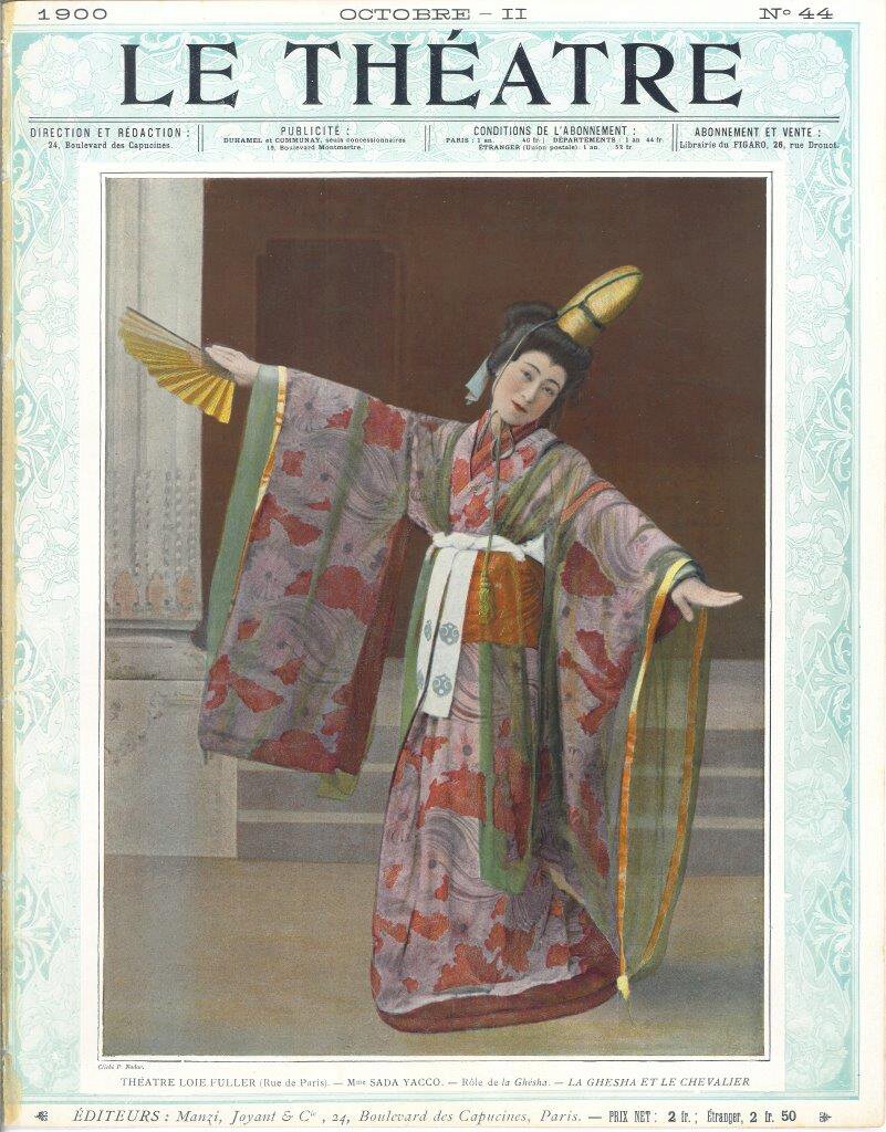 Sadayakko, la Duse del Giappone: Cronache della prima tournée di teatro ...